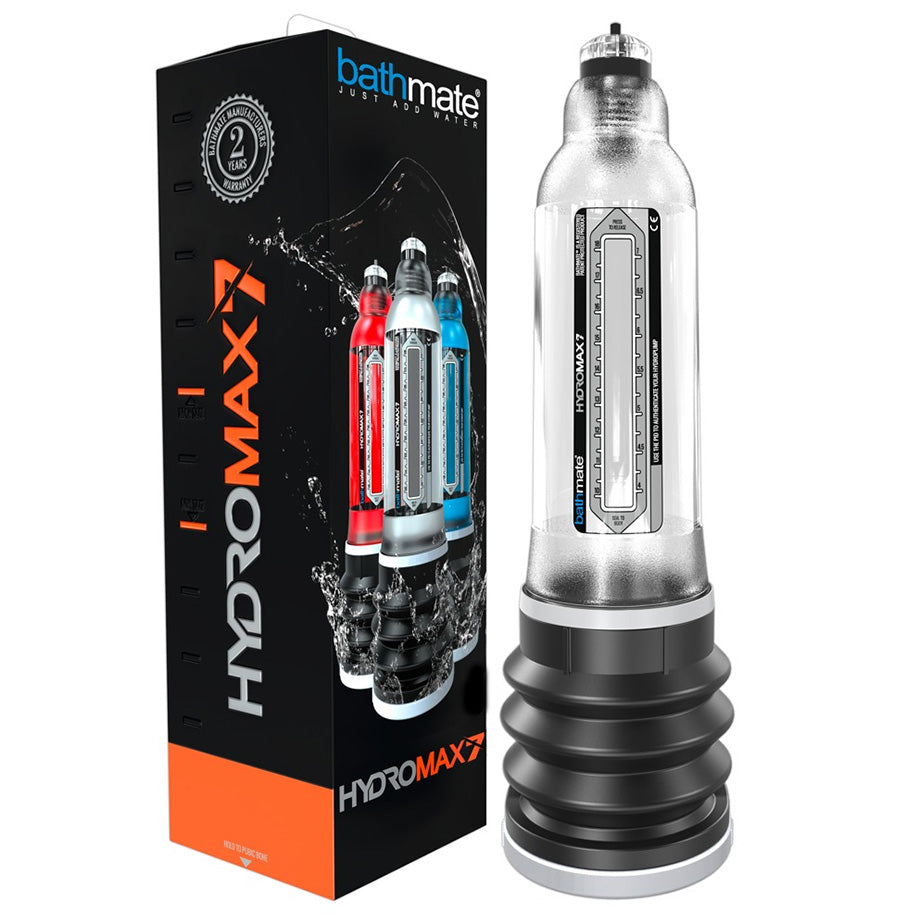 Bathmate Hydromax 7 Penis Enlarger (Clear) - Mantality