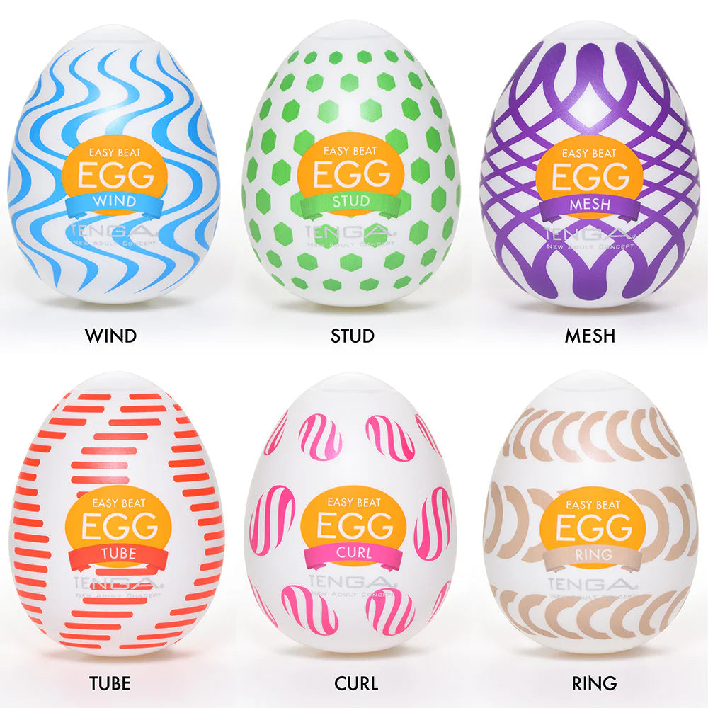 Tenga Egg Variety 6 Pack - Wonder - Mantality